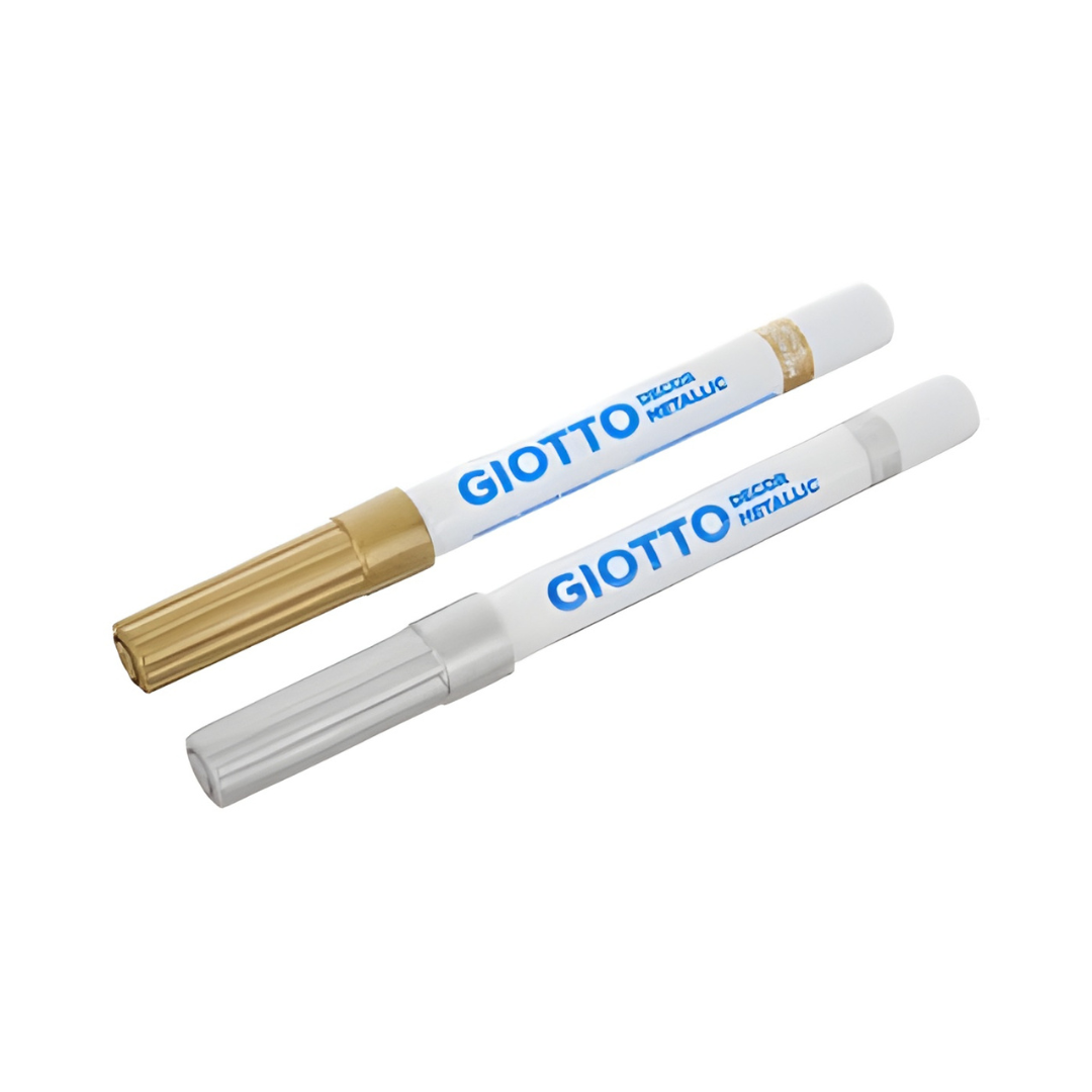 Plumón Marcador Plata / Dorado Giotto – BICHOTO.CL