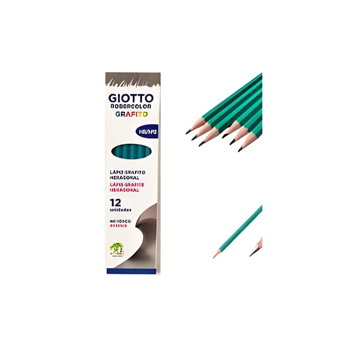 Lapiz Grafito Hexagonal Nº2/Hb 12 Uni Giotto - BICHOTO.CL