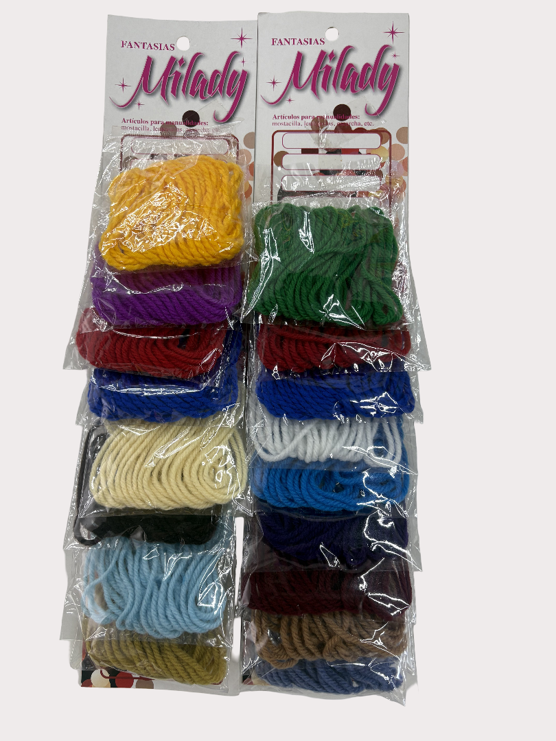 Set De Lainas Surtidas De Colores - BICHOTO.CL